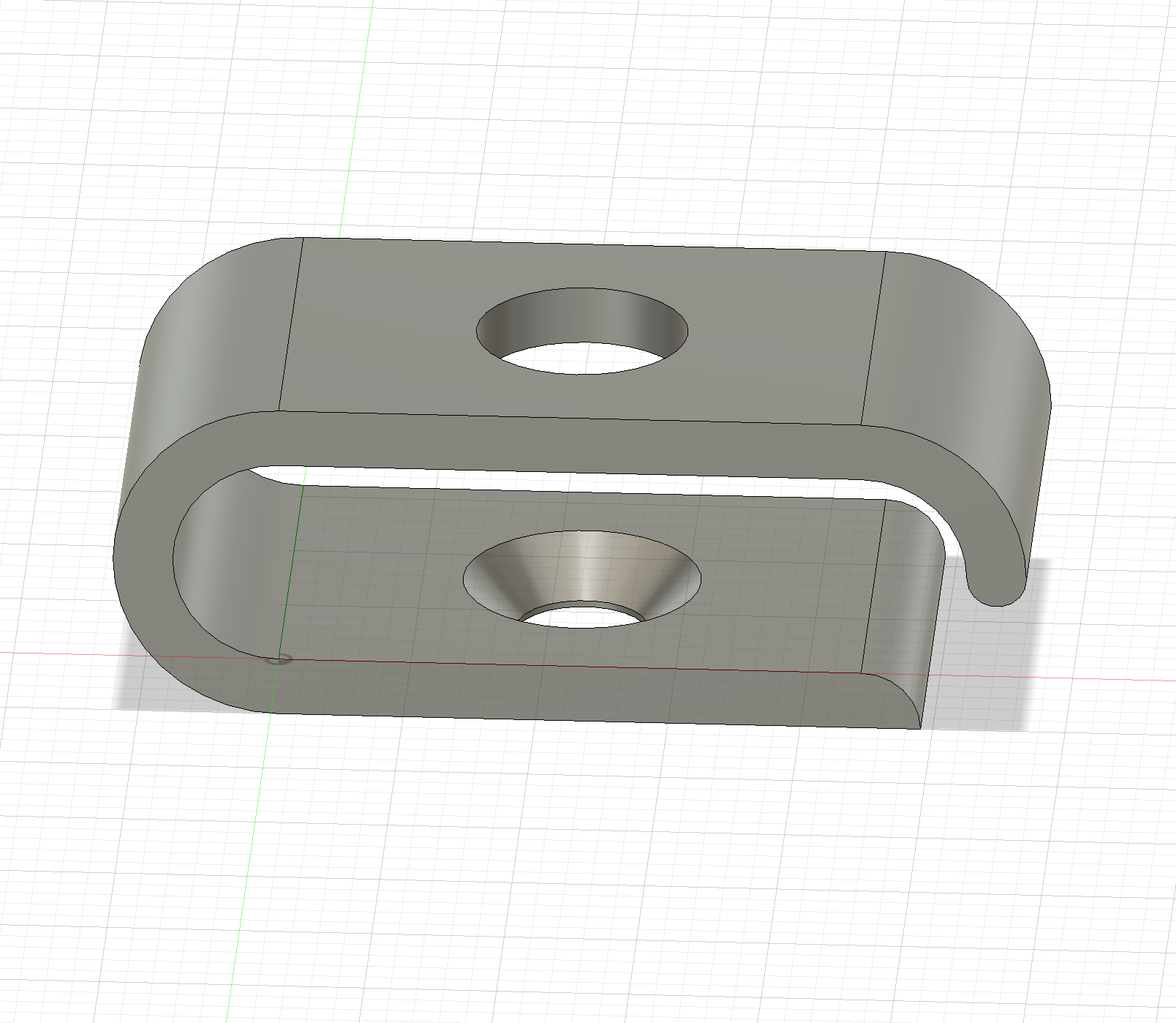 Compact Cable Clip (Parametric) by Michaël Fortin | Download free STL ...