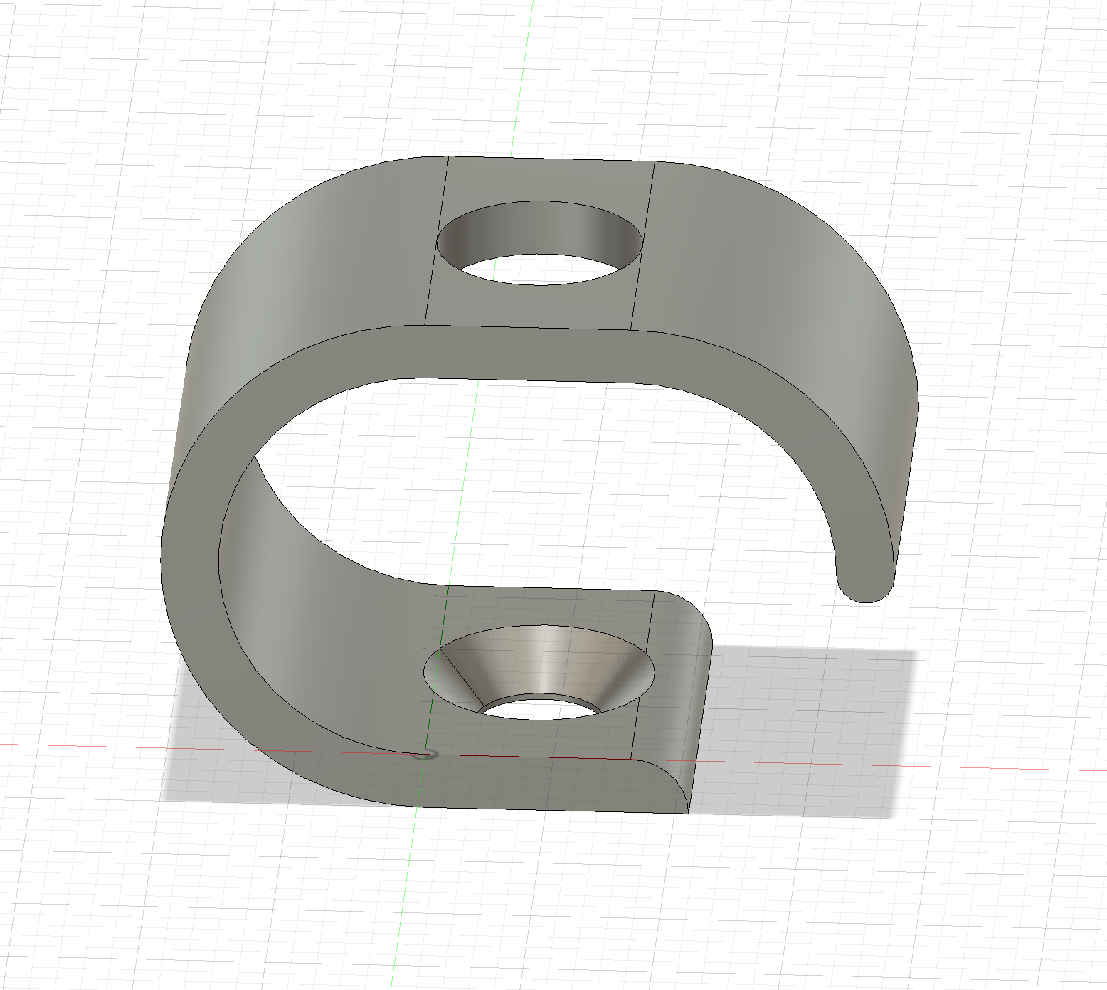 Compact Cable Clip (Parametric) by Michaël Fortin | Download free STL ...