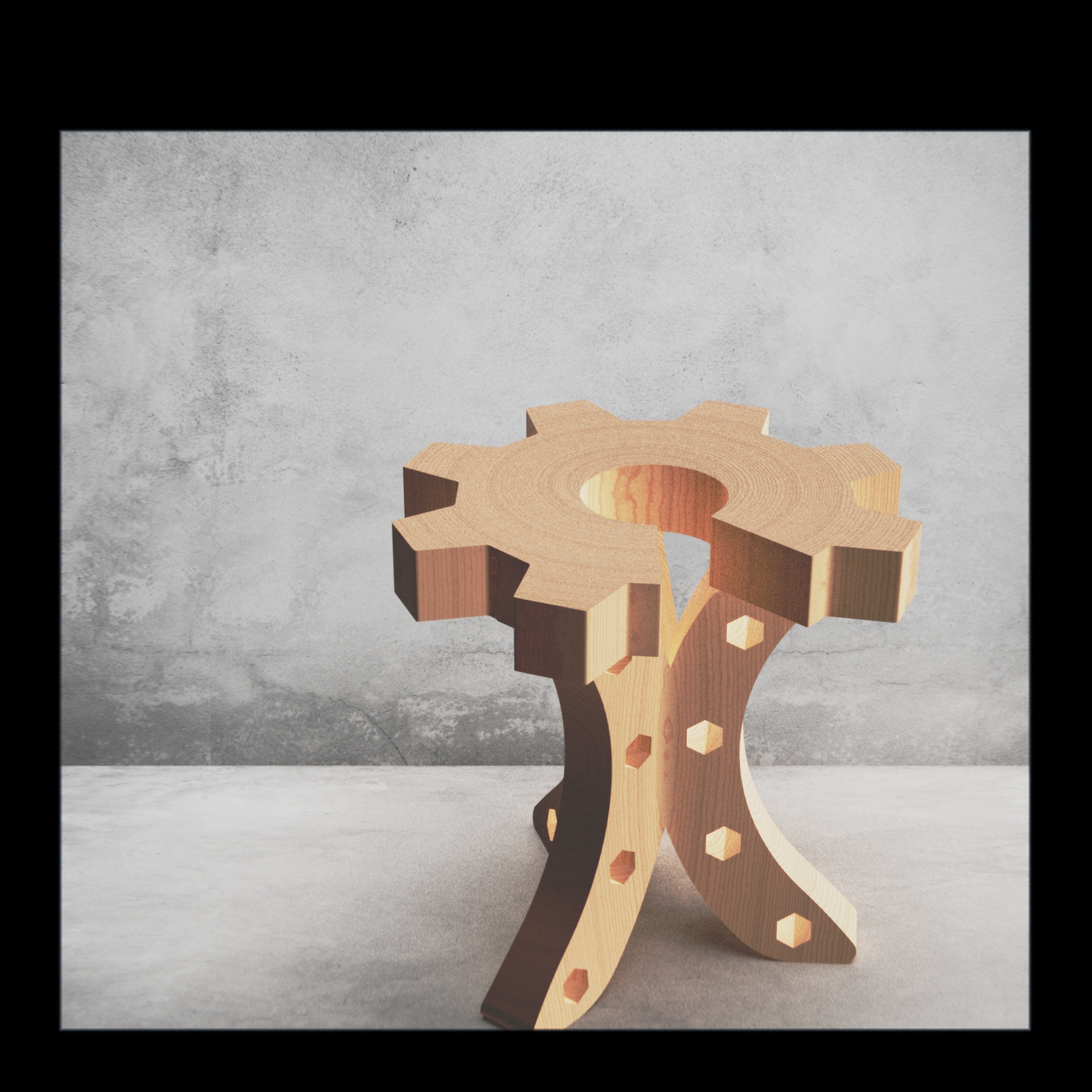 Opensource mini Chair by Pablostki | Download free STL model ...