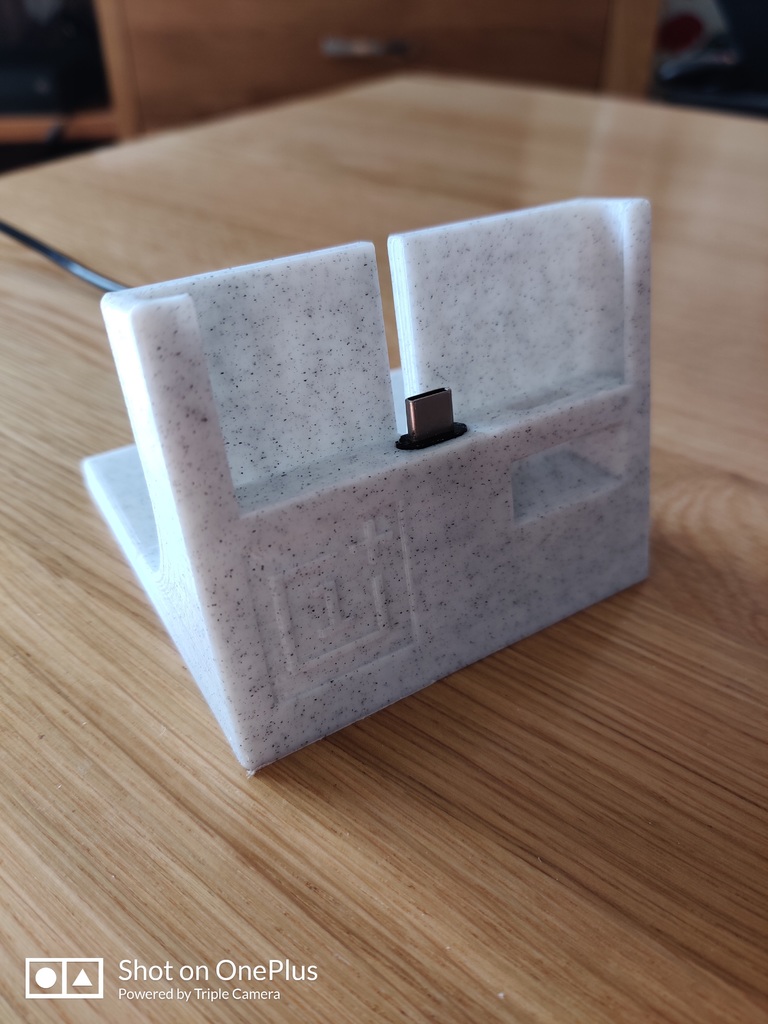 OnePlus 7 Pro Desk Stand / Phone Holder by ukwebb | Download free STL ...