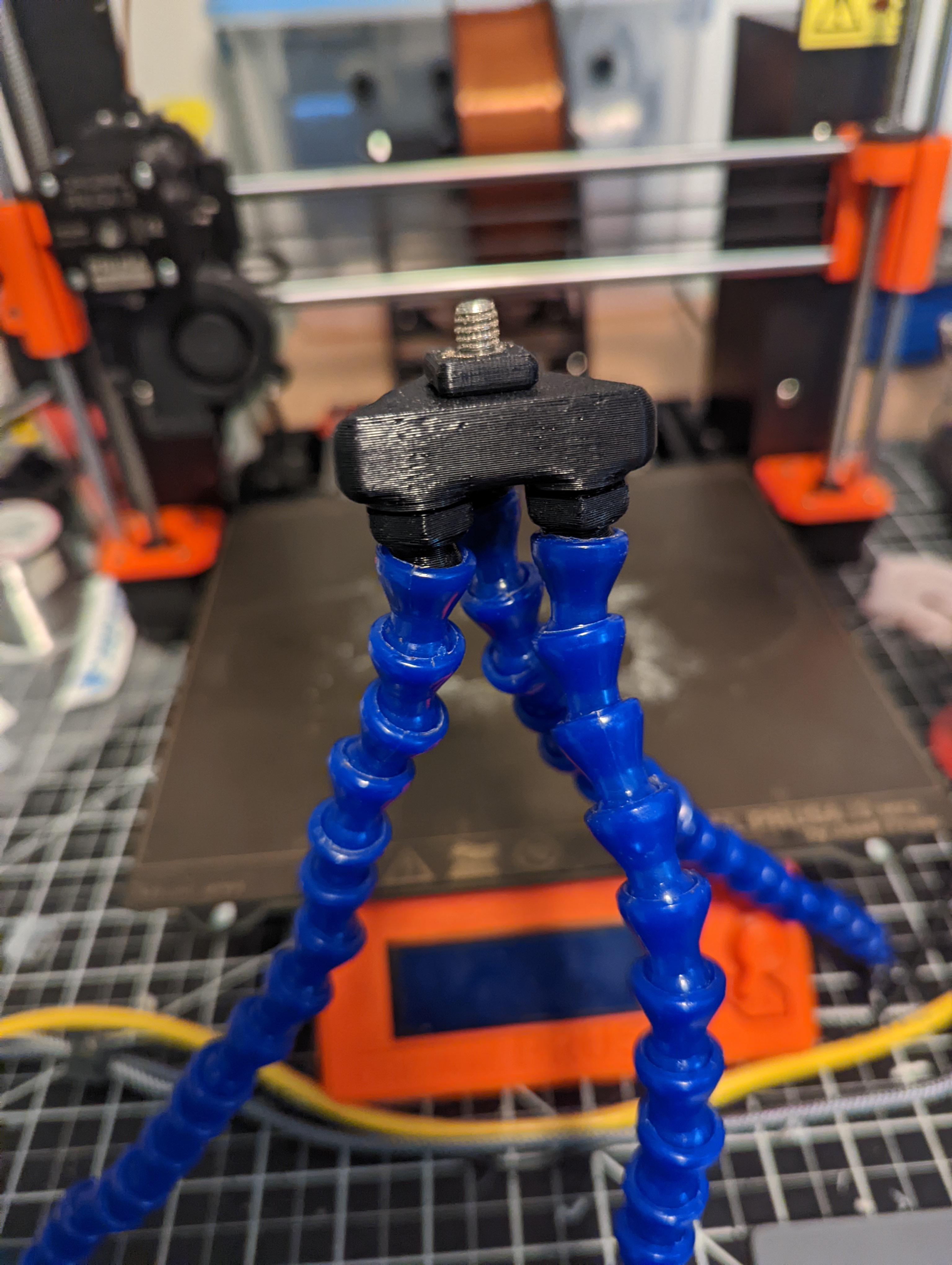 Desktop Tripod using 1/4 NPT loc-line tubing by hillct | Download free ...