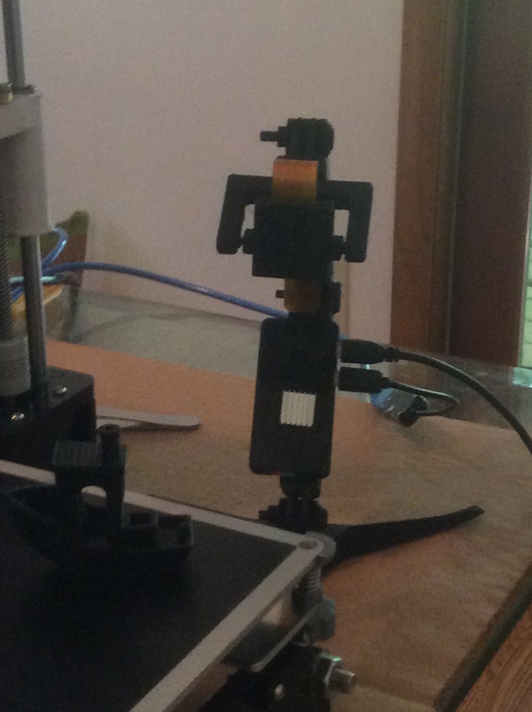 Raspberry Pi / Pi Zero W GoPro-style Camera Mount by hillct | Download ...