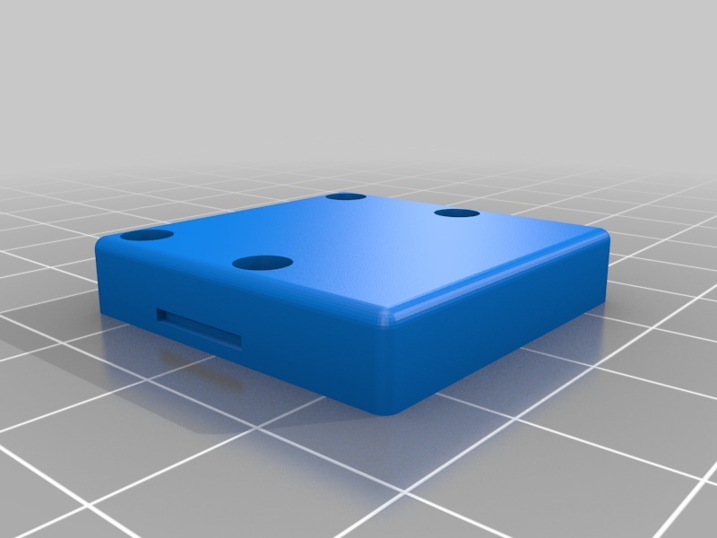 Raspberry Pi / Pi Zero W GoPro-style Camera Mount by hillct | Download ...