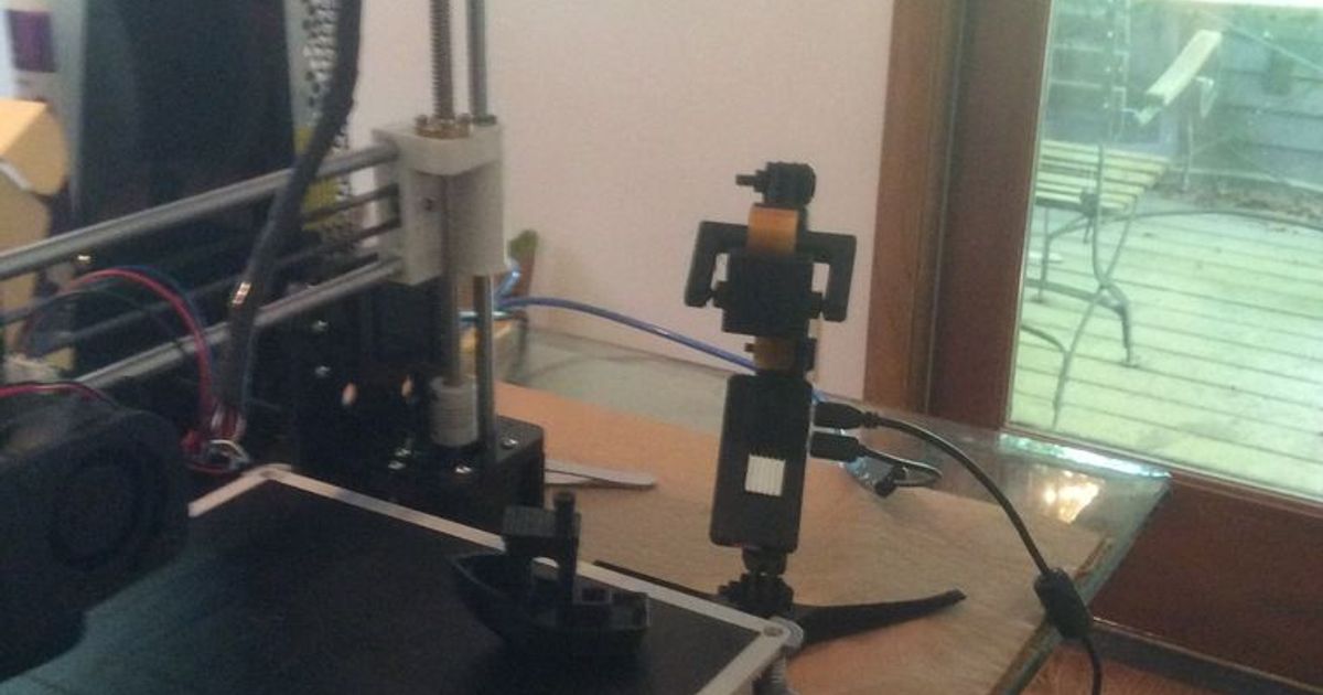 Ultra-slim Raspberry Pi Zero W case and GoPro-style Pi Mount by hillct ...