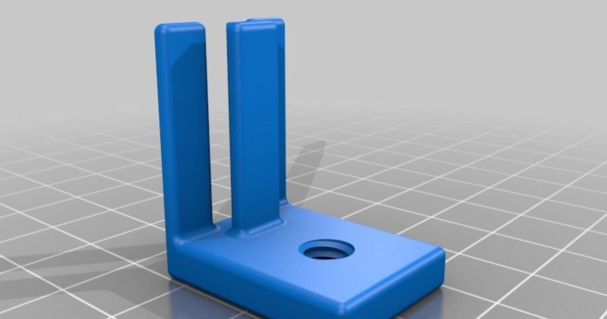 NASA Pinhole Camera Mounting Bracket by hillct | Download free STL ...