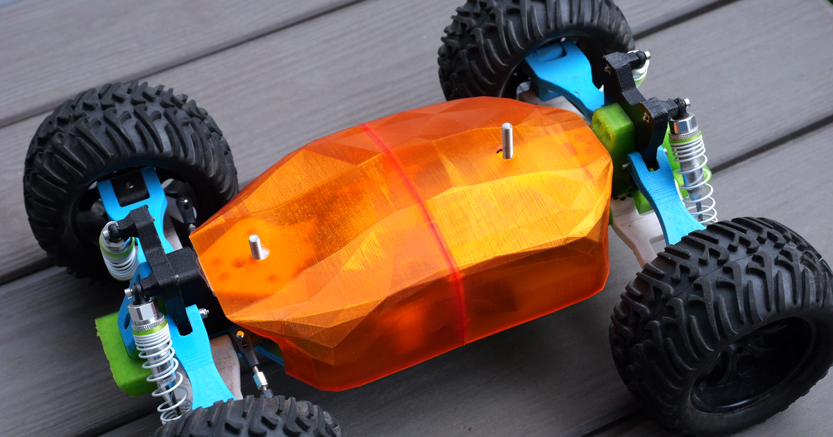 Robak 2 Low Poly Body by robaki | Download free STL model | Printables.com