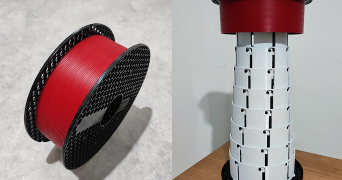 Prusament Spool Collapsible Stool by Martin Rigatoni | Download free ...