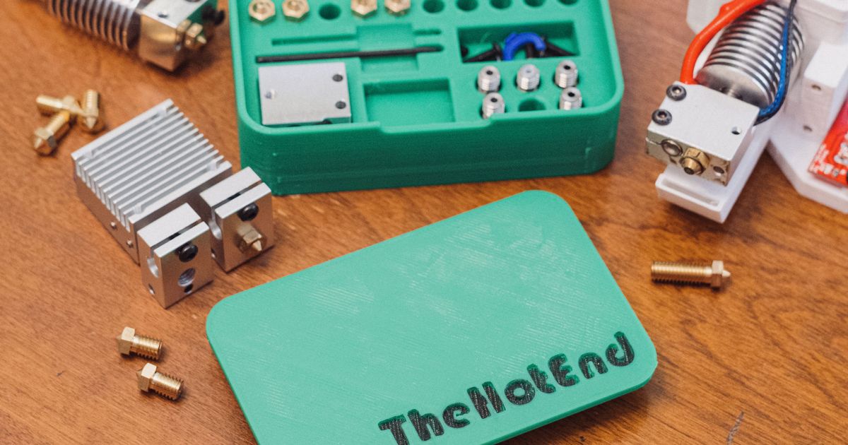 TheHotEnd - 3D Printer Hotend component storage box by Josh-3d ...
