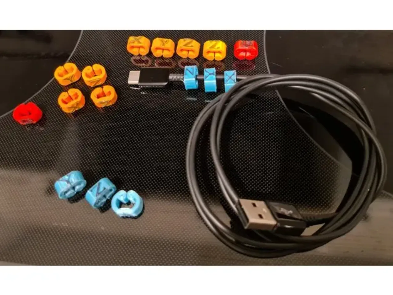 Cable Labels X Y Z by Printer Fun-UK | Download free STL model ...