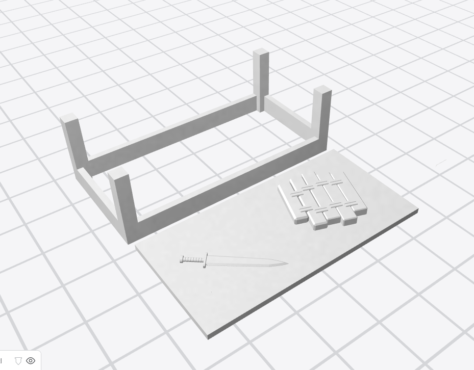 Tabletop Table with Basic Equipment: A Simple, Basic Table for Your ...