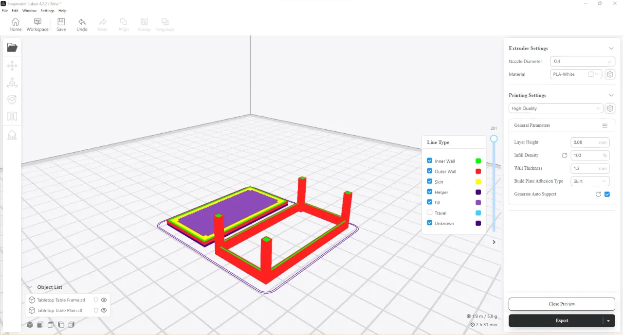 Tabletop Table Plain: A Simple, Basic Table for Your Favorite RPGs by ...