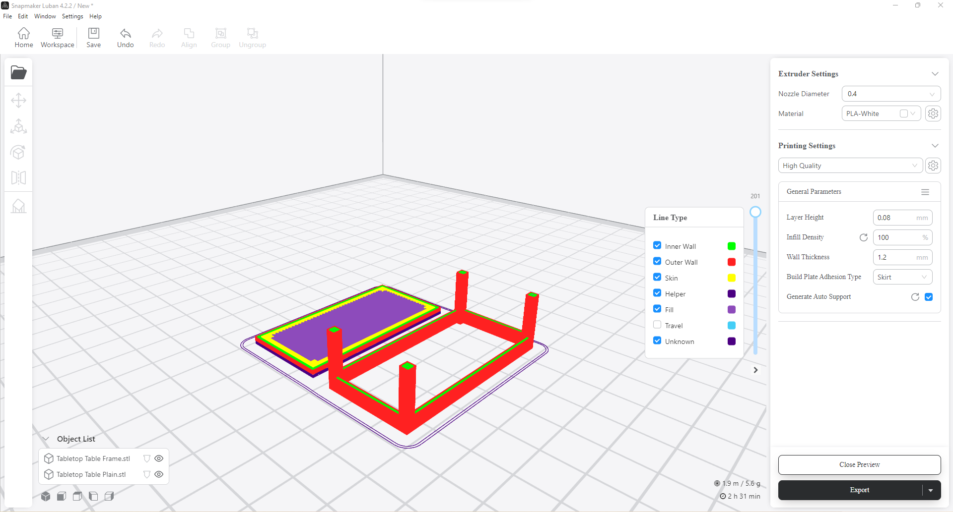 Tabletop Table Plain: A Simple, Basic Table for Your Favorite RPGs by ...