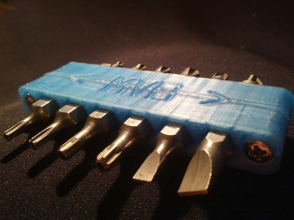 1/4" hex bit holder. Double-sided. Magnetic.(Customizer) by mbasov ...