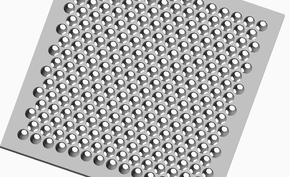 "Apple Cheese Grater" - like panels. by ad0mz | Download free STL model ...