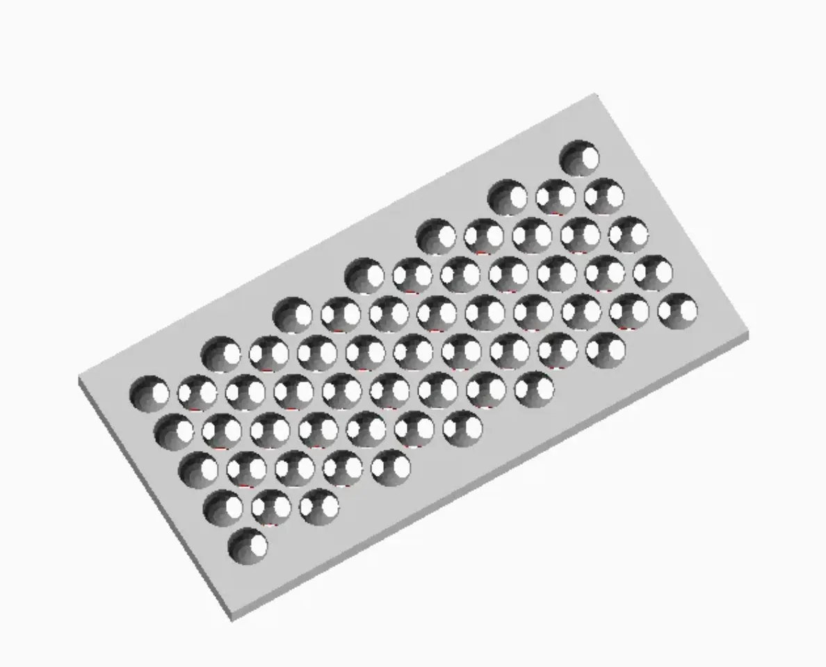 "Apple Cheese Grater" - like panels. by ad0mz | Download free STL model ...