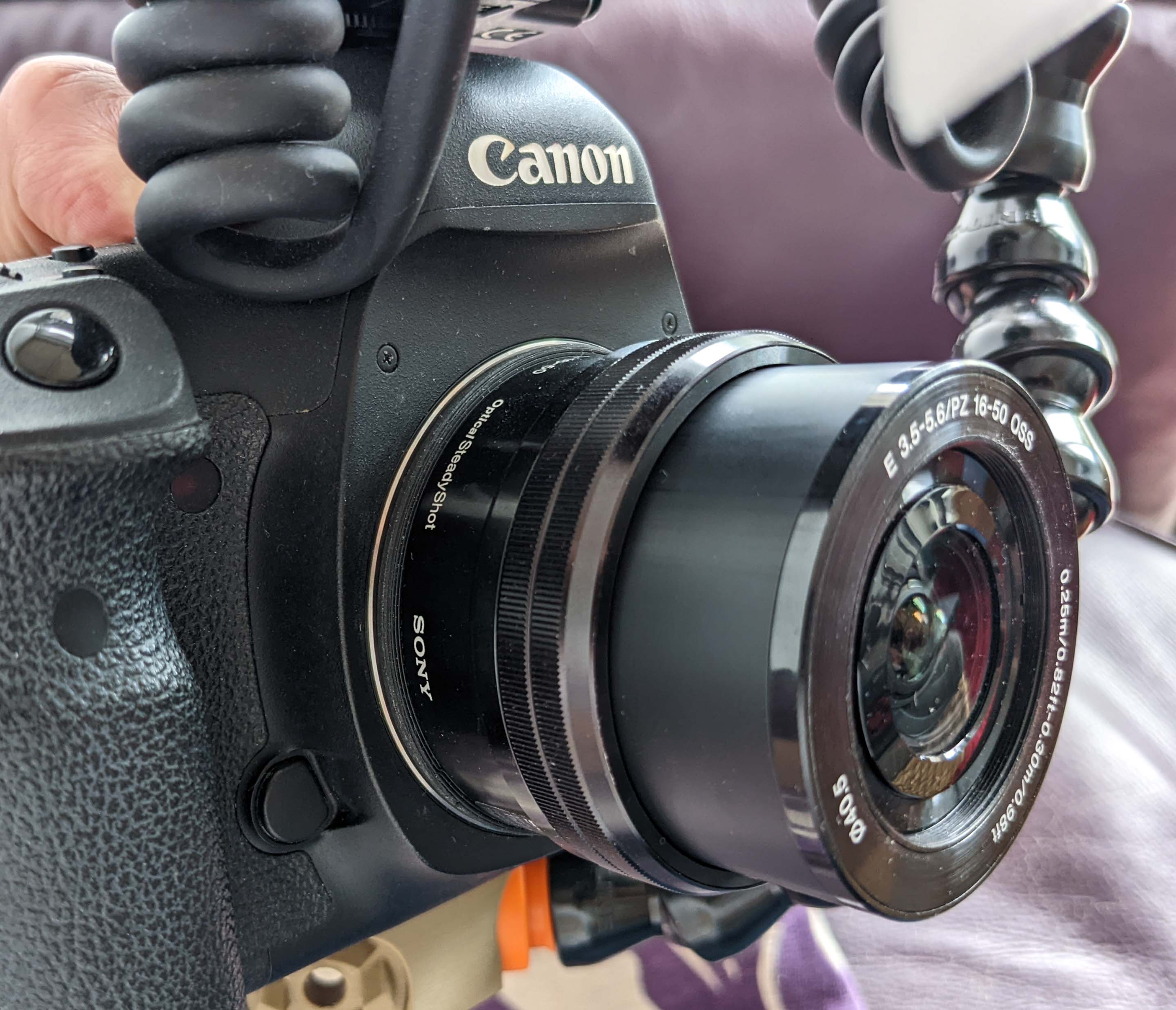 Sony FE/E lens to Canon EF/EF-S camera macro adapter by thenickdude ...