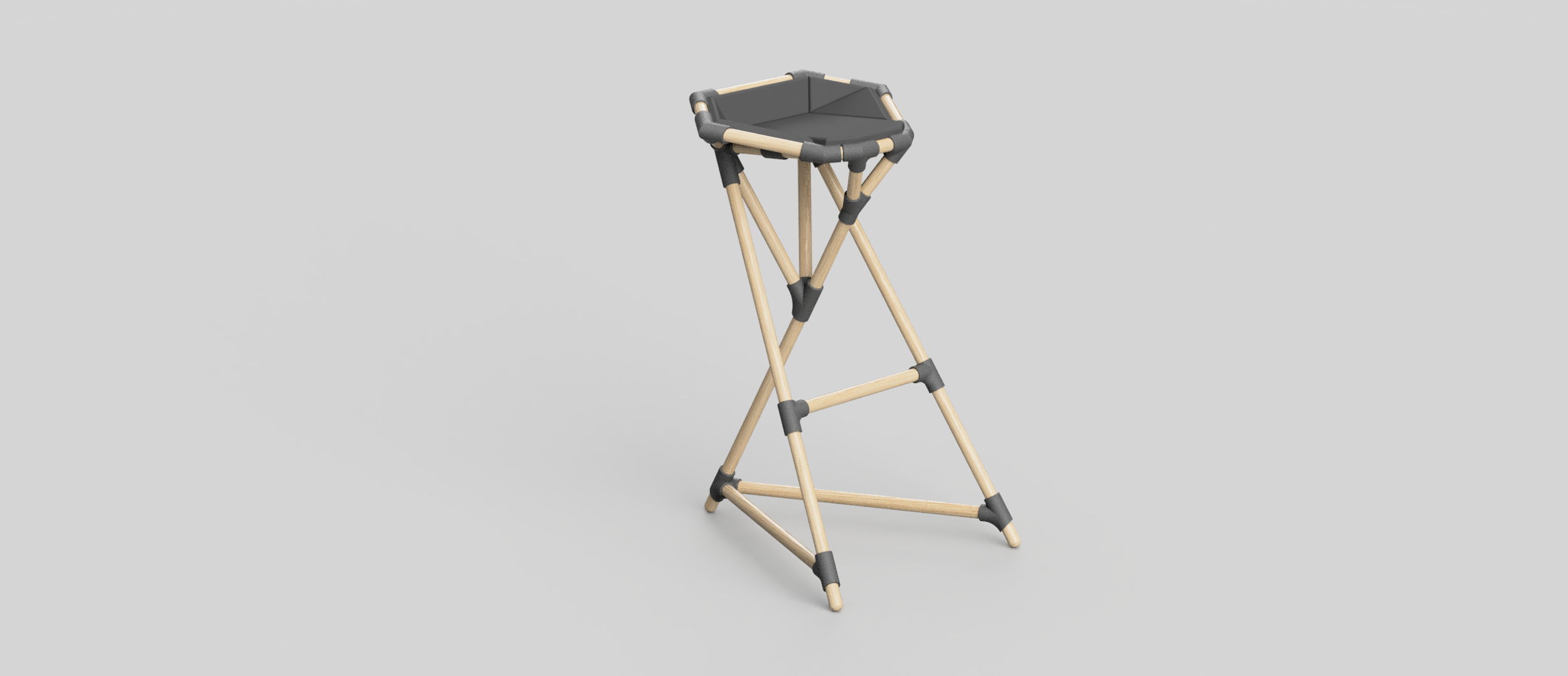 Trigon | Bar Stool by Jpug | Download free STL model | Printables.com