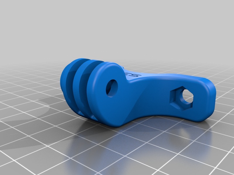 GoPro Bar Mount by Stubbsie | Download free STL model | Printables.com