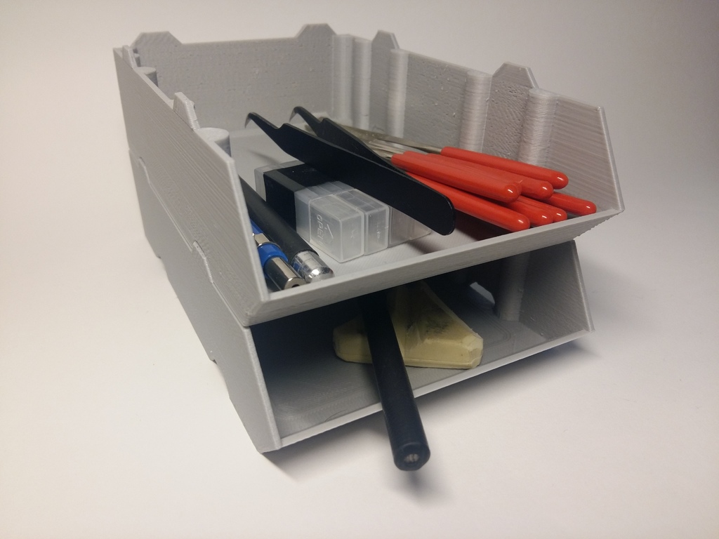 Stack-able Trays by Stubbsie | Download free STL model | Printables.com