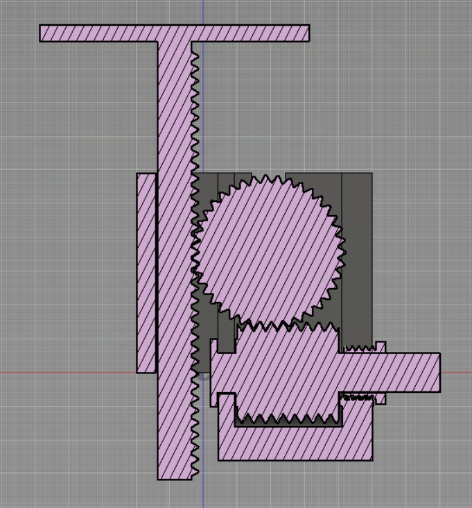 Adjustable table Elevating gear system by dantheman714 | Download free ...