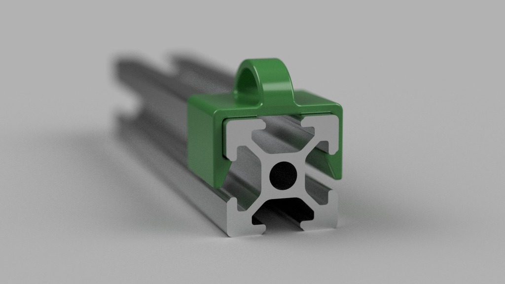 Filament Guide for 2020 Aluminum Extrusion by Kophi | Download free STL ...