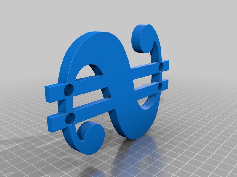 Fridge Magnet - Dollar Sign by Jacks Filament.com | Download free STL ...