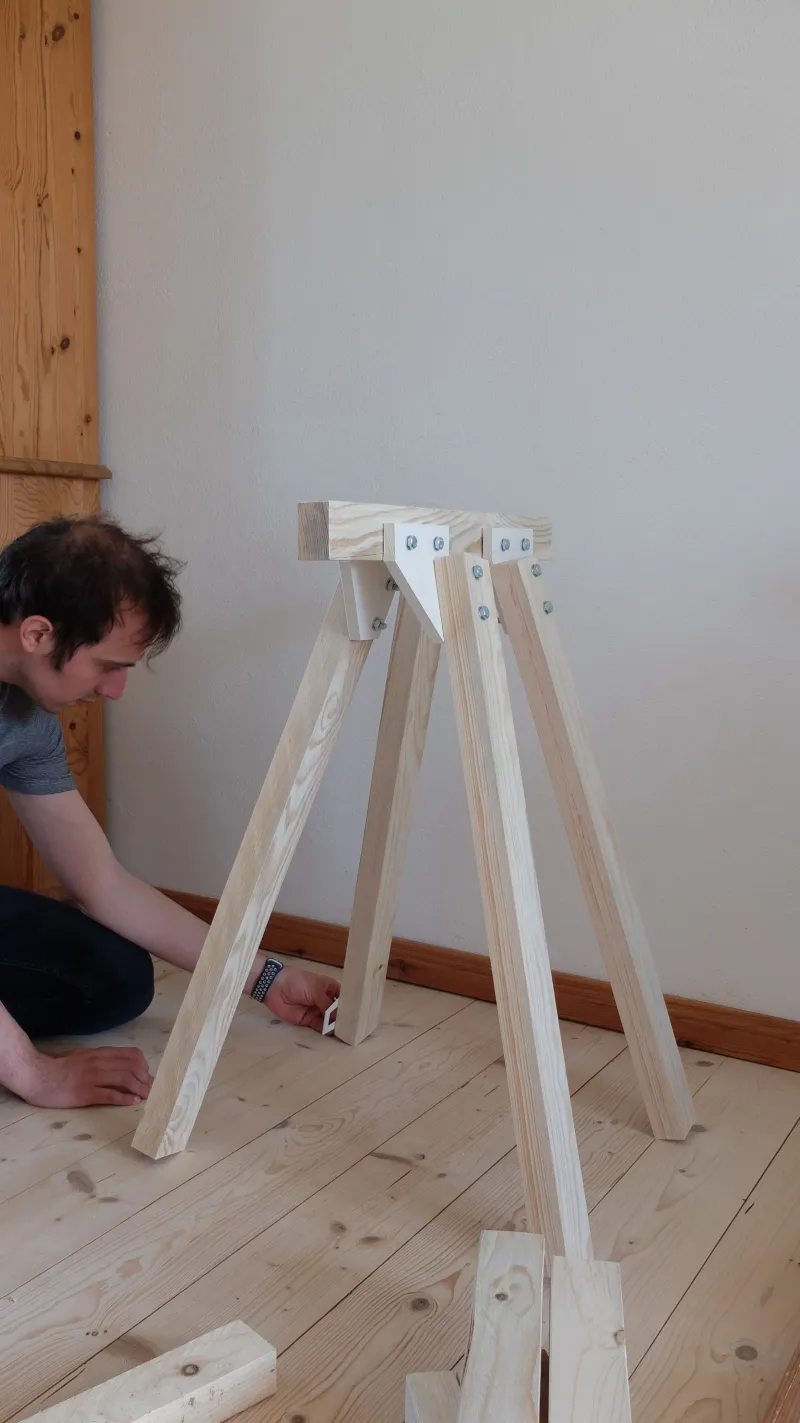Adabtable Trestle Brackets by DonLon | Download free STL model ...
