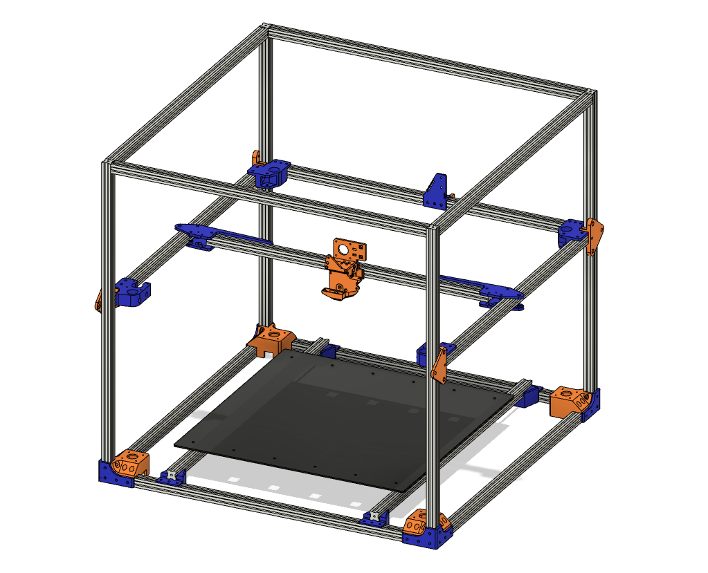 Large format CoreXY 3D printer (WORK IN PROGRESS) por smeshoulam ...