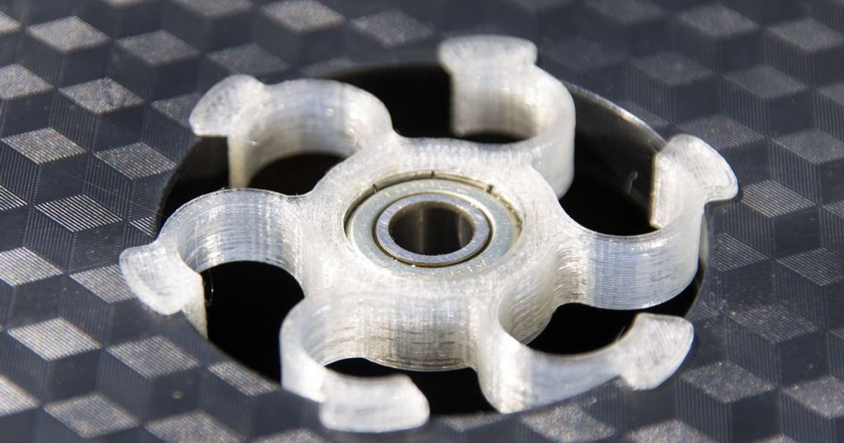 Springy Spool Hub (customizable) by mmOne | Download free STL model ...