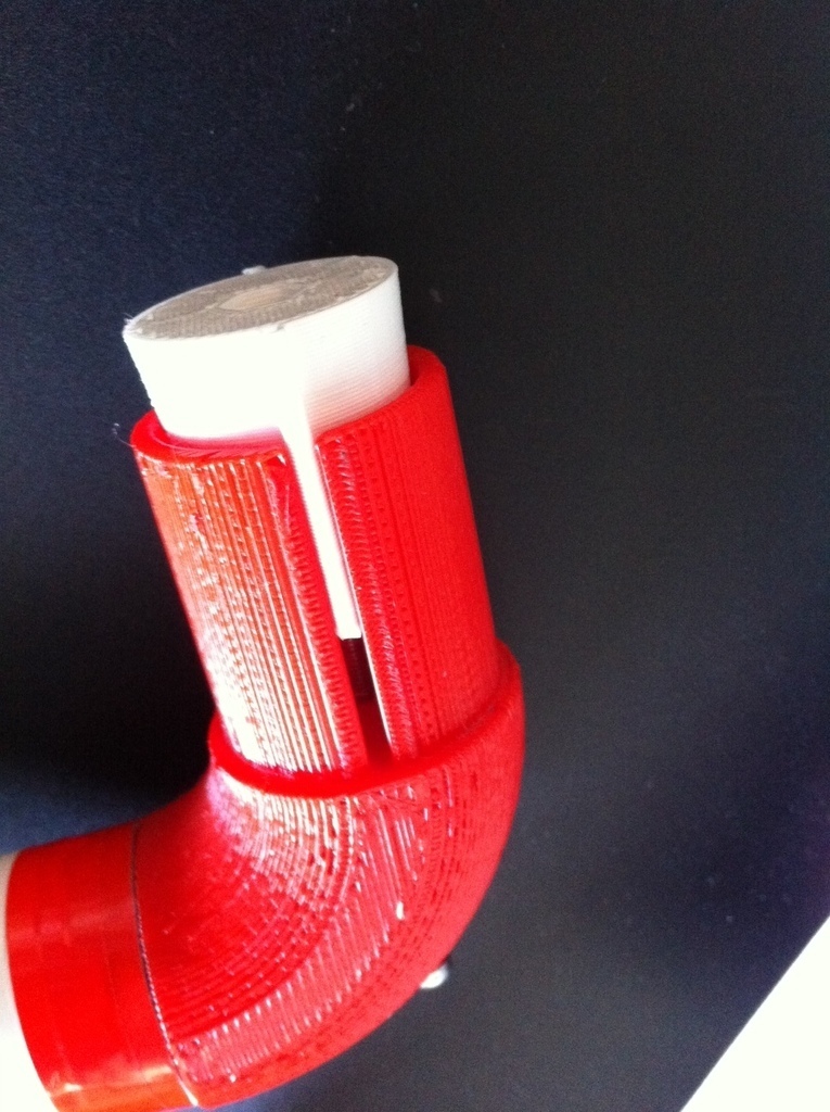 shower curtains pipe fastener replacement thingy by makemachine ...