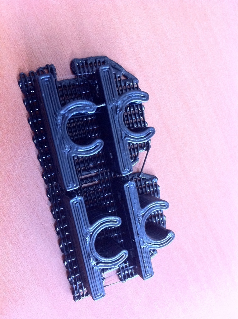 Multiple Brackets Parametric Round Clips by makemachine | Download free ...