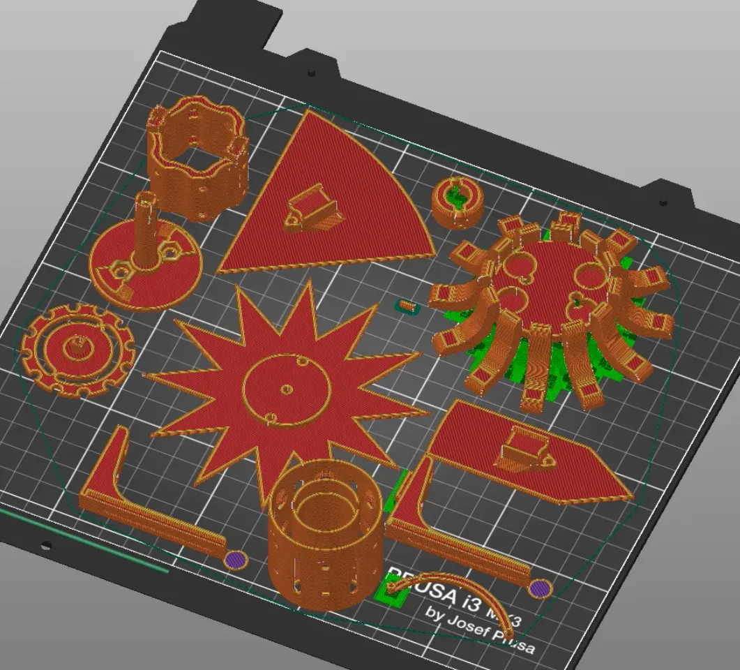 Expanding rotating table by m750 | Download free STL model | Printables.com