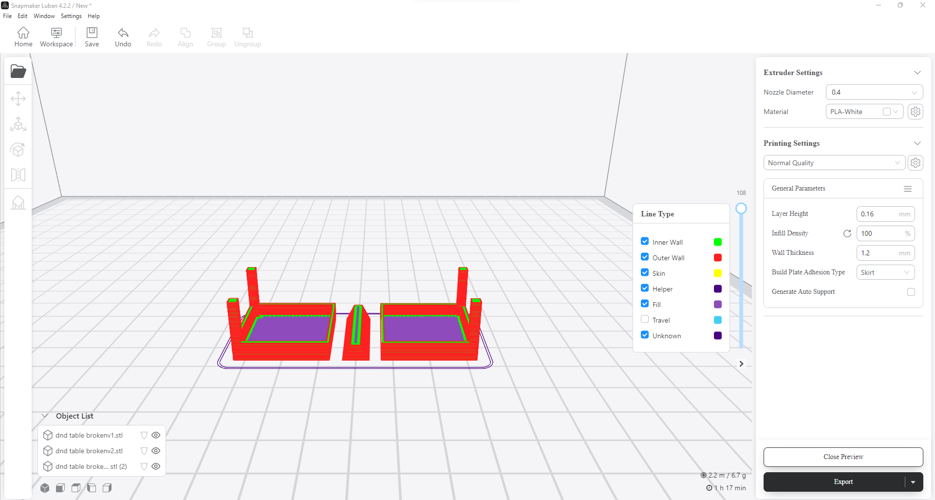 Tabletop Table Broken: A Simple, Basic Table for Your Favorite RPGs by ...