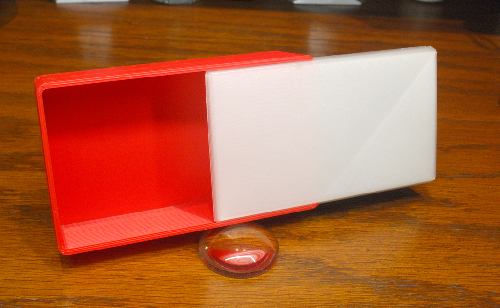 Sliding Lid Box 125 X 75 X 35 by FishGee | Download free STL model ...