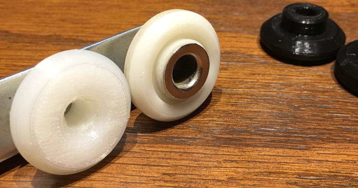 Replacement Drawer Roller by FishGee | Download free STL model ...