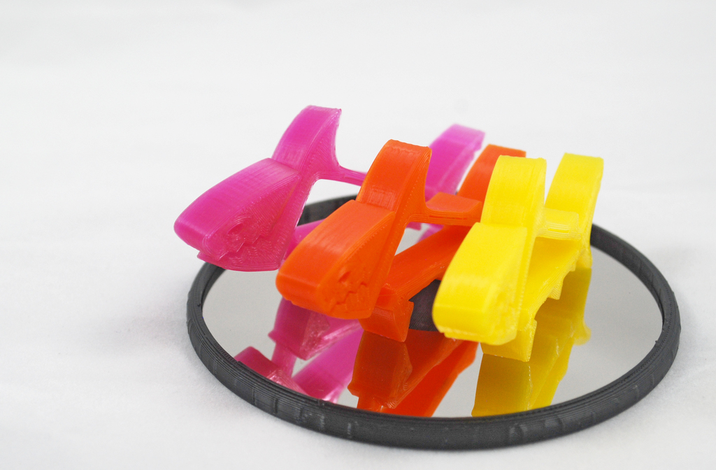 Hard Drive Platter Mirror Coaster by FishGee | Download free STL model ...