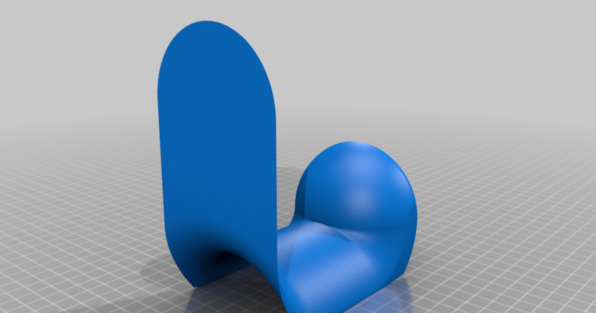 Wall-mounted Helmet Hanger by gsboylan | Download free STL model ...