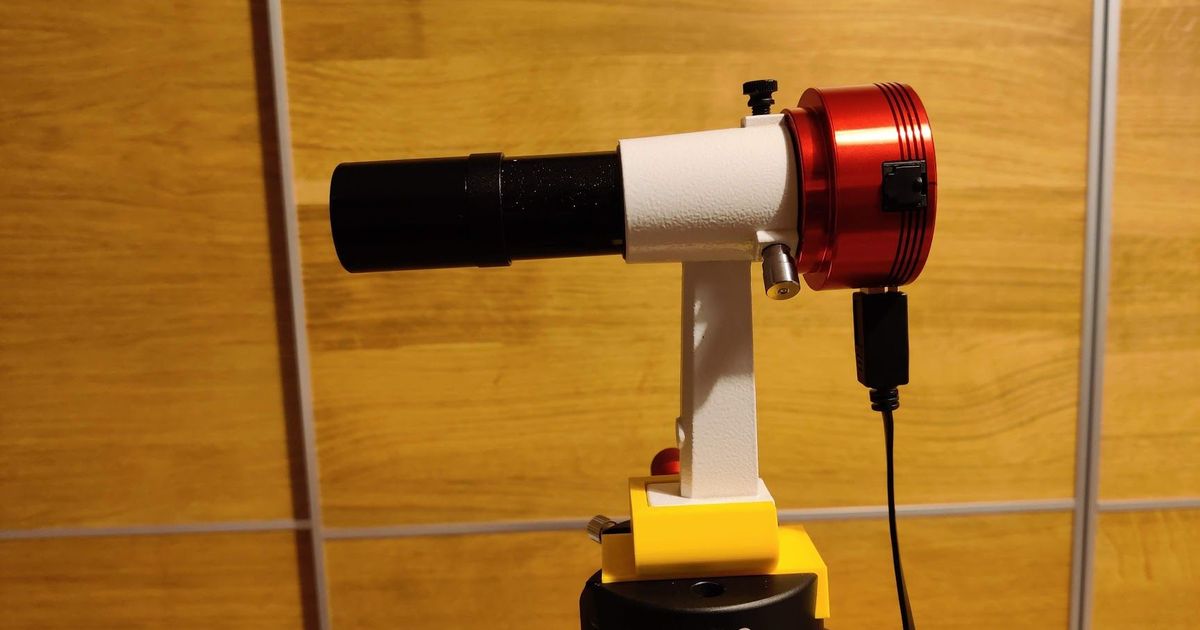 Guide scope from a 6x30 finder scope: T2 adaptor by Higany | Download ...