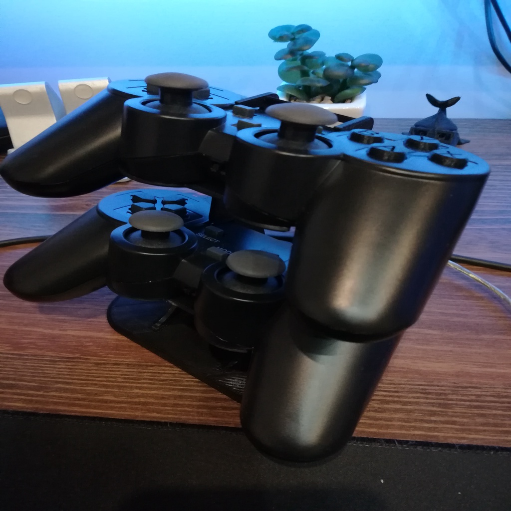 Controller Stand for DualShock 3 with integrated usb hub por DexMoto ...