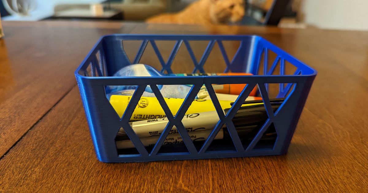Generic Storage Bin by Ty10y | Download free STL model | Printables.com