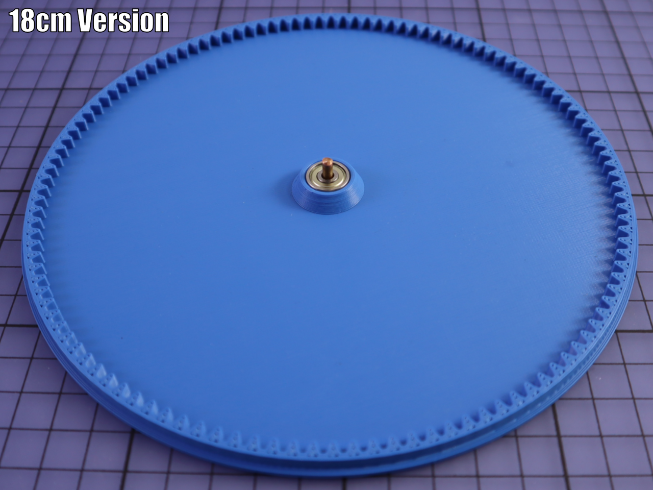 18\20cm Motorized Turntable by Volan | Download free STL model ...
