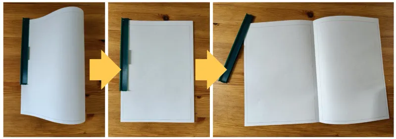 Folding Guide for A4 to A5 by DonLon | Download free STL model ...