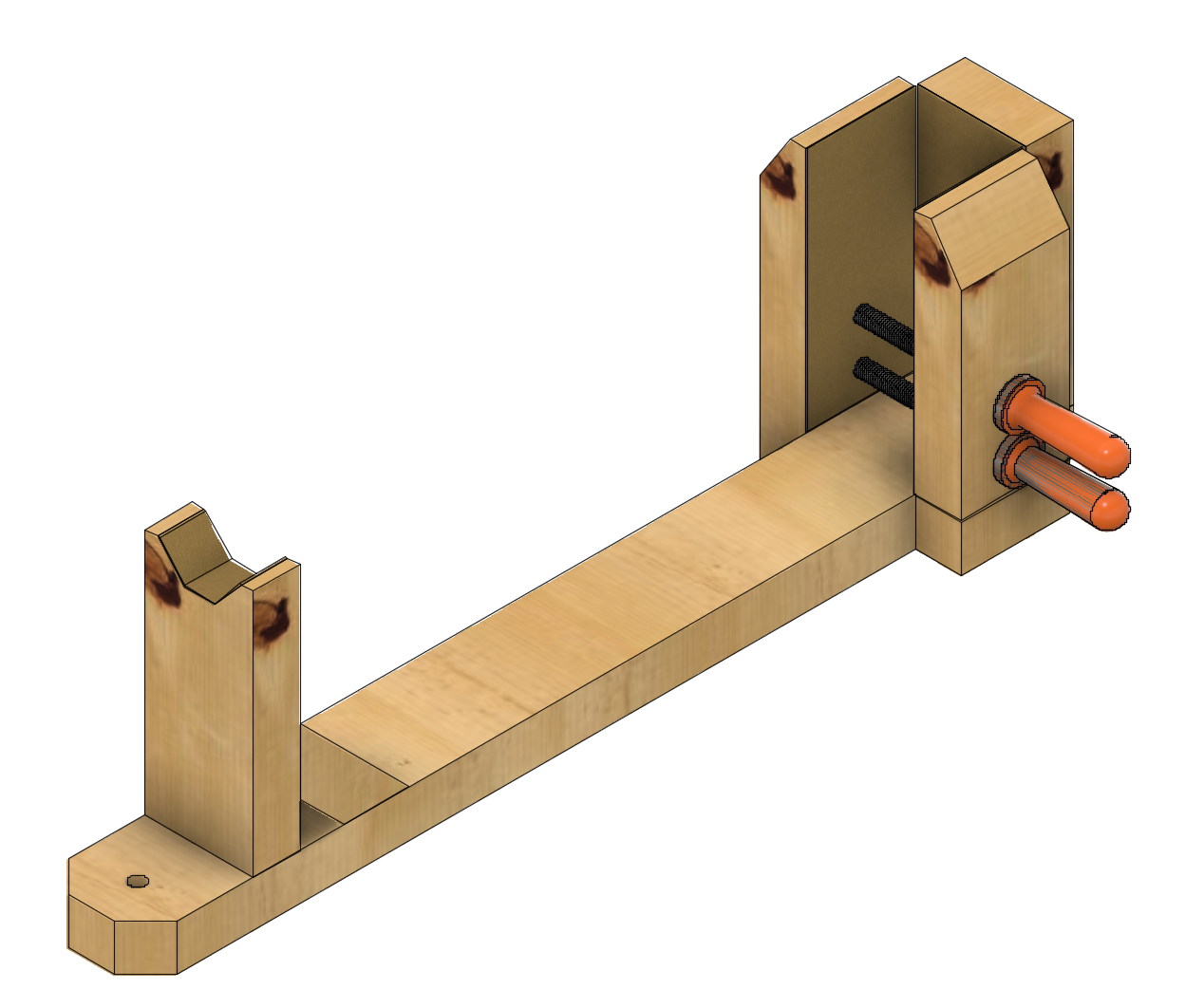 Simple 2x4 Gun Vise by Pablo Cruz | Download free STL model ...