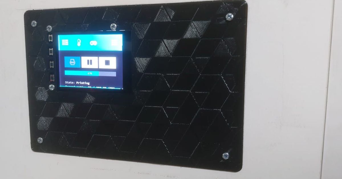 Octo Panel Through Mount for 16mm Board by Tuckstir | Download free STL ...