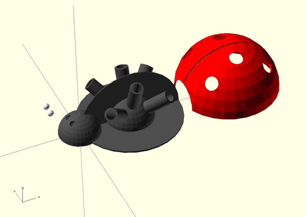 The Cute LadyBug! by Spongebob | Download free STL model | Printables.com