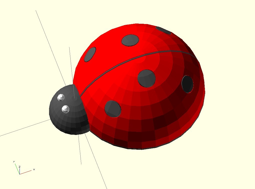 The Cute LadyBug! by Spongebob | Download free STL model | Printables.com