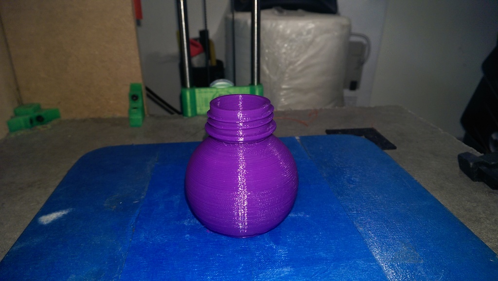 sphere 50mm with screw by Spongebob | Download free STL model ...