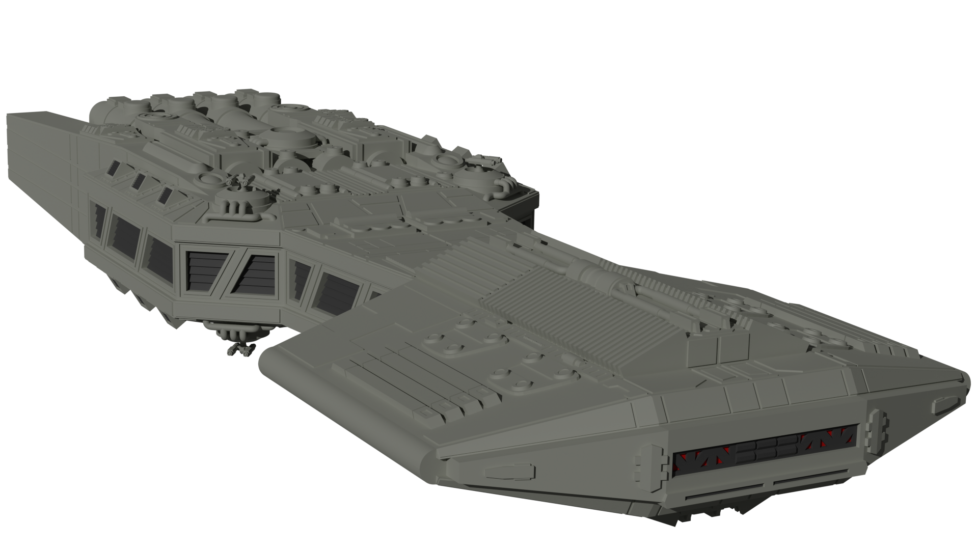 Star Wars First Order Light Cruiser by DanielAlex | Download free STL ...