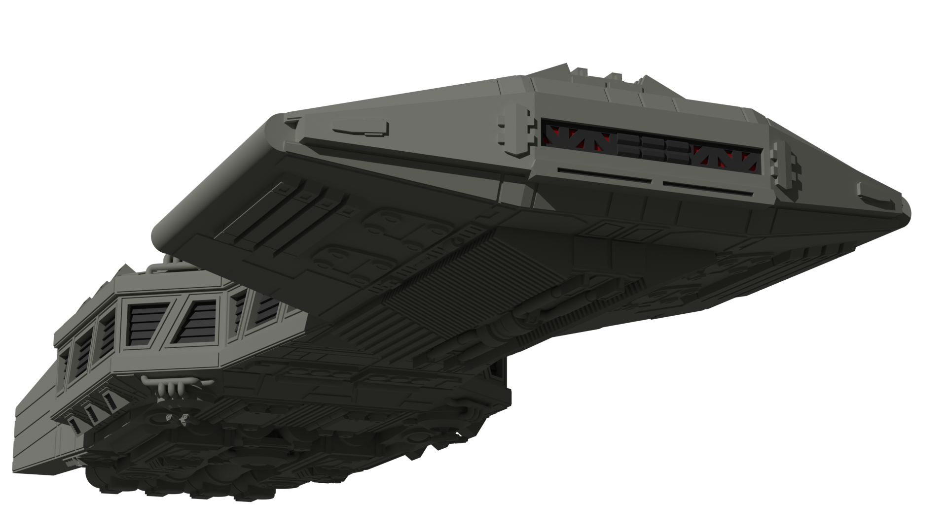 Star Wars First Order Light Cruiser by DanielAlex | Download free STL ...