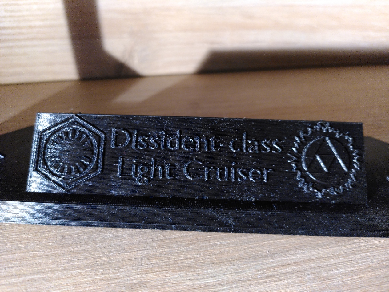 Star Wars First Order Light Cruiser by DanielAlex | Download free STL ...